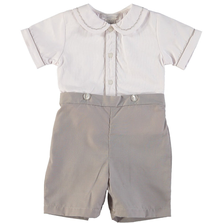 Wholesale Elegant Gray Bobby Suit